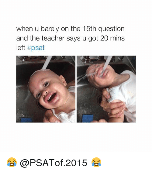The 29 Best PSAT Memes to Destress During Test Prep · PrepScholar