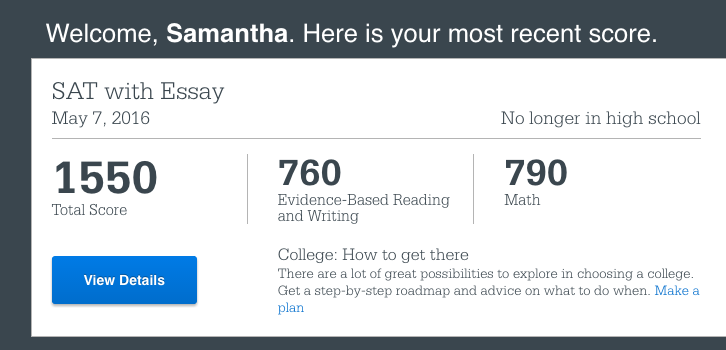 SAT Test Results: How to Get and Interpret Your Results
