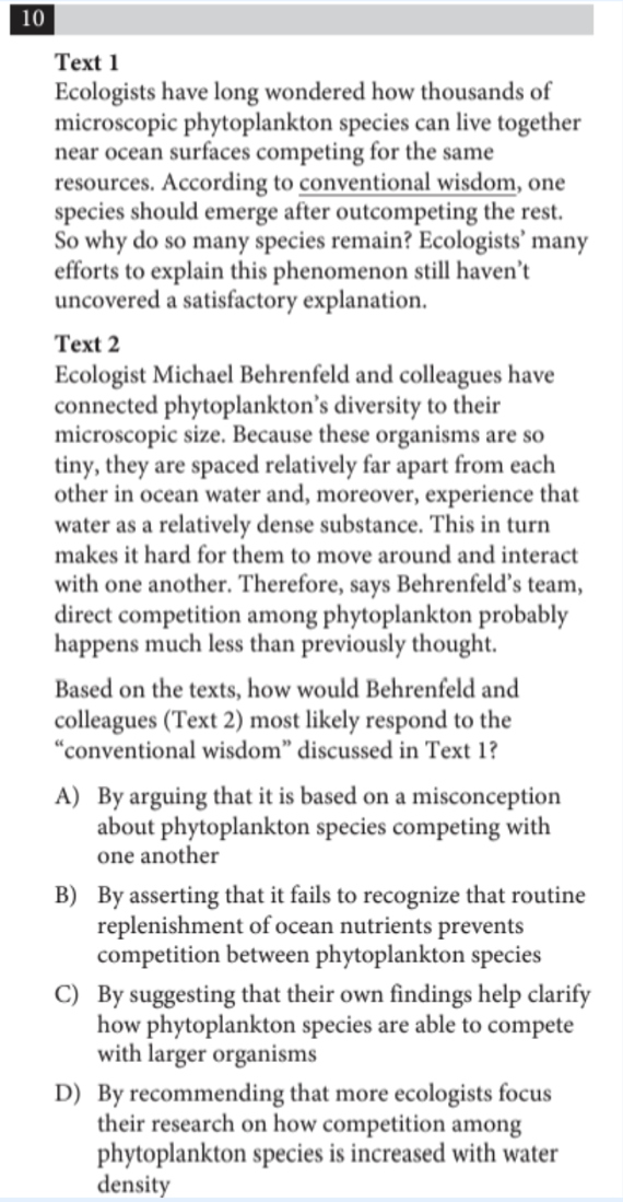 What Is SAT Evidence-Based Reading and Writing? · PrepScholar