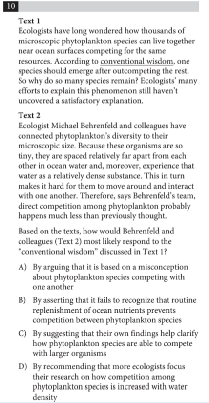 What Is SAT Evidence-Based Reading and Writing? · PrepScholar