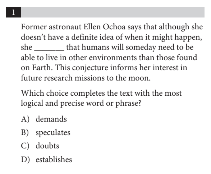 What Is SAT Evidence-Based Reading and Writing? · PrepScholar