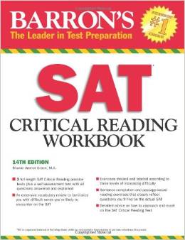 Best Books for SAT Critical Reading / Verbal