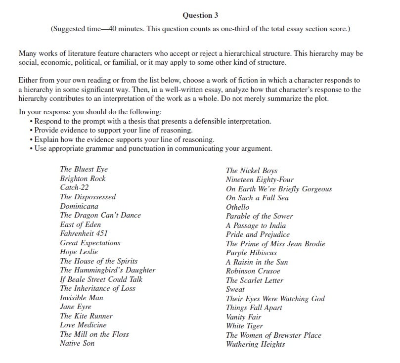 Expert's Guide to the AP Literature Exam · PrepScholar