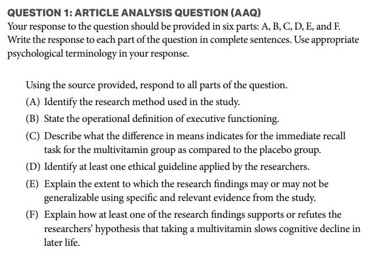 The Expert's Guide to the AP Psychology Exam · PrepScholar