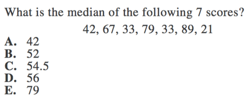 Statistics on ACT Math: Strategies for Mean, Medium, Mode