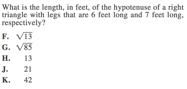 Triangles on ACT Math: Geometry Guide and Practice Problems