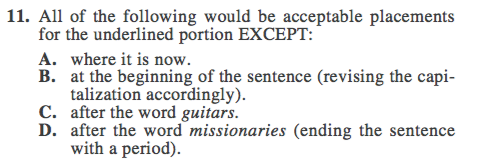 Faulty Modifiers on ACT English: Grammar Rule Prep