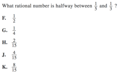 Complete Guide to Fractions and Ratios in ACT Math