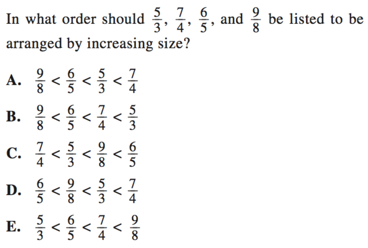 Complete Guide to Fractions and Ratios in ACT Math