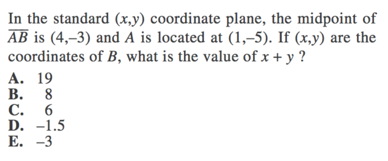 Coordinate Geometry on ACT Math: Strategies and Practice