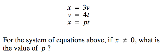 Systems of Equations in SAT Math: Algebra Prep + Practice