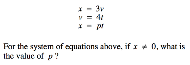 Systems of Equations in SAT Math: Algebra Prep + Practice