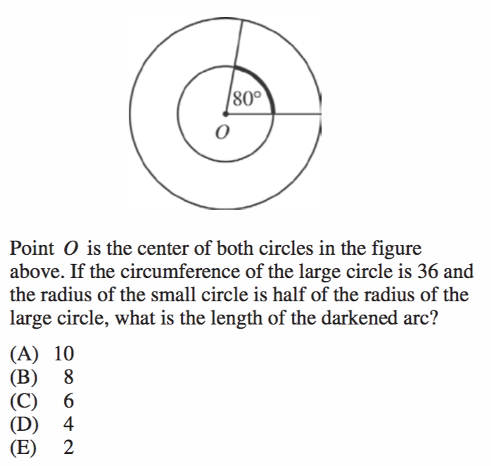 Circles on SAT Math: Formulas, Review, and Practice · PrepScholar