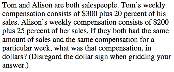 Single Variable Equations on SAT Math: Complete Strategies