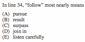 Vocab In Context Questions and Strategies for SAT Reading