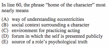 Vocab In Context Questions and Strategies for SAT Reading