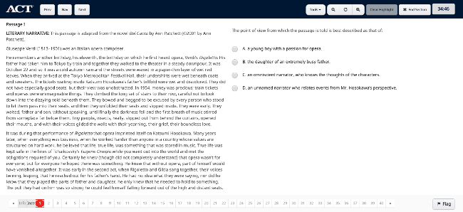 Can You Take the ACT Test Online? · PrepScholar