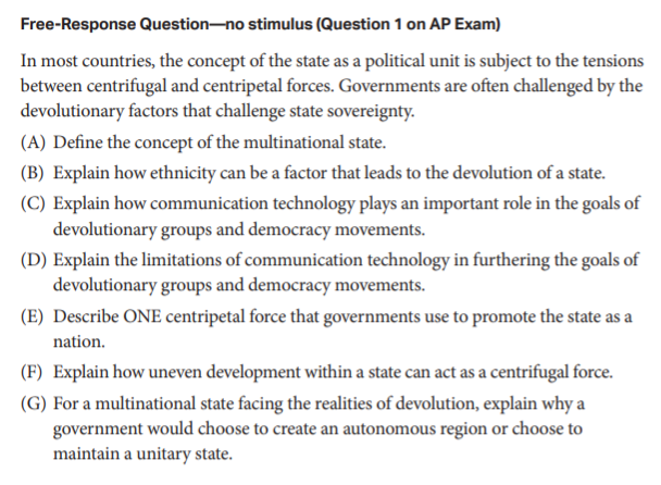 The Complete Guide to AP Human Geography FRQs · PrepScholar