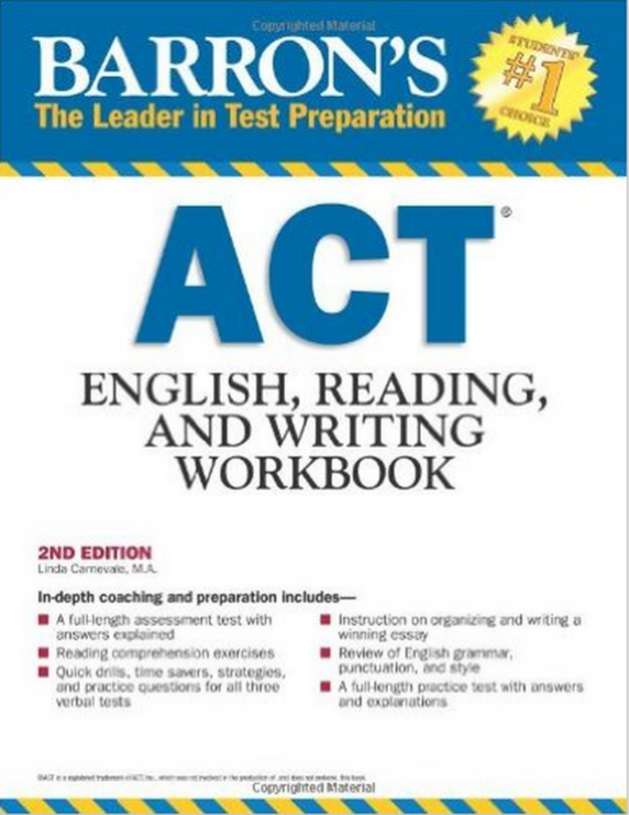 The Top Prep Books for ACT English