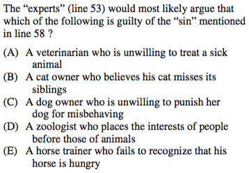 SAT Sample Questions: Every Single Question Type Explained