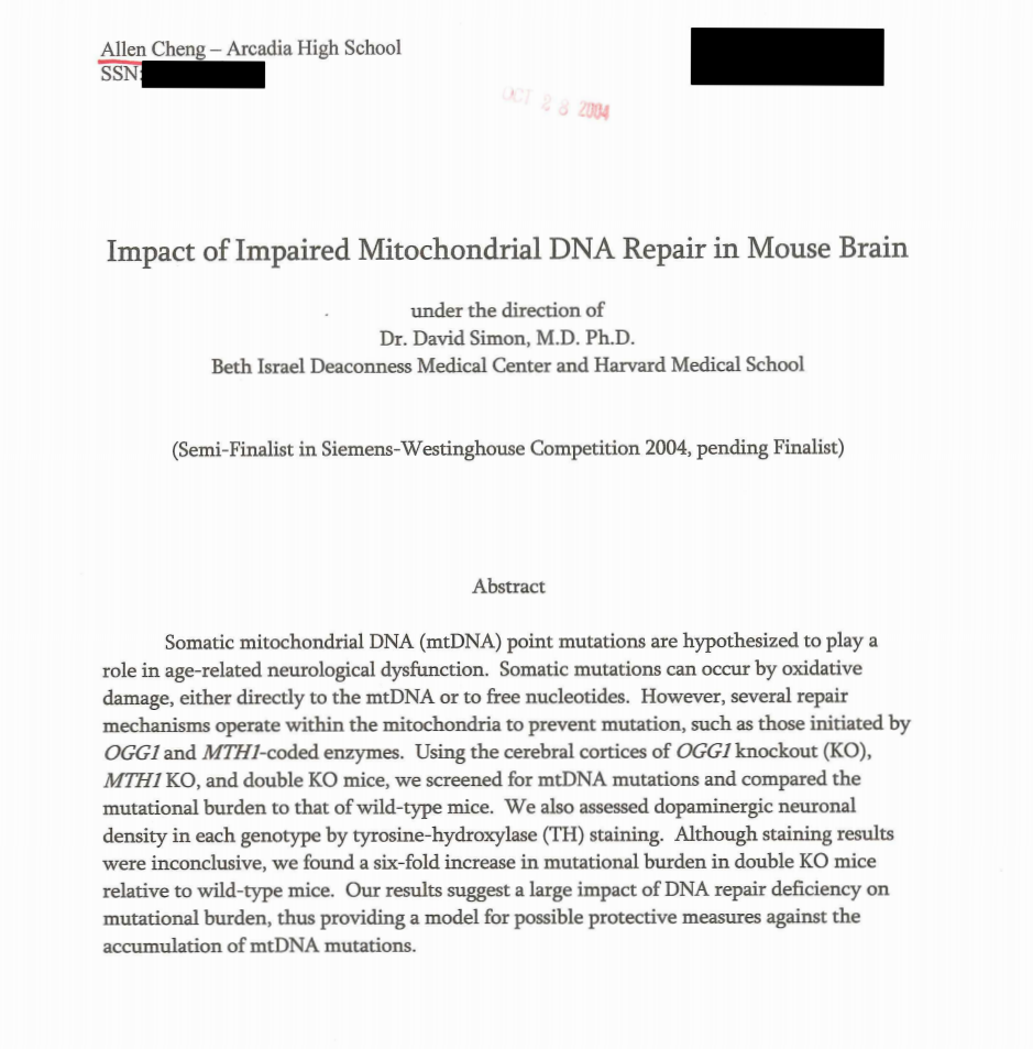 My Successful Harvard Application (Complete Common App + Supplement)