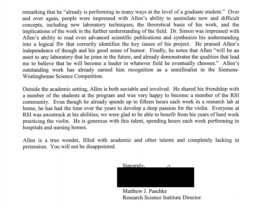 My Successful Harvard Application (Complete Common App + Supplement)