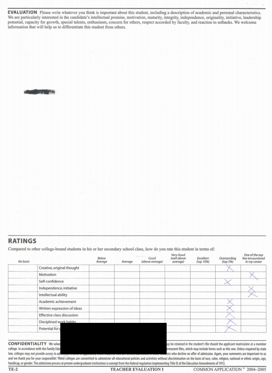 My Successful Harvard Application (Complete Common App + Supplement)