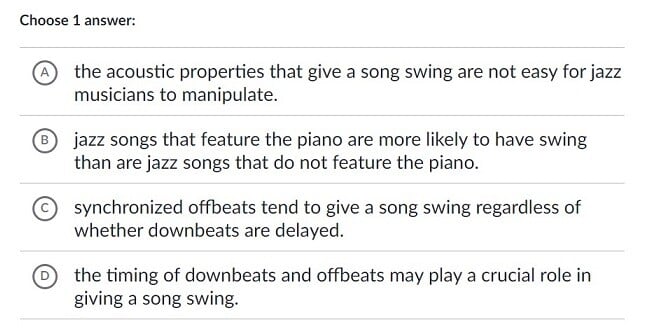 SAT Sample Questions: Every Question Type Explained · PrepScholar