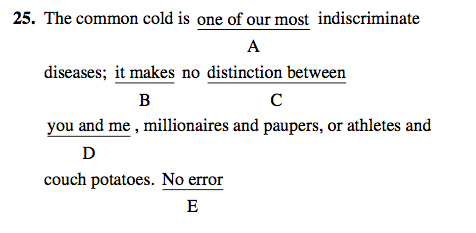 How to Approach Identifying Sentence Errors: SAT Writing Strategies