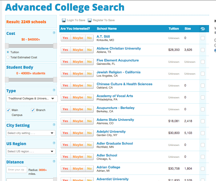 The 3 Best College Finders and Search Tools