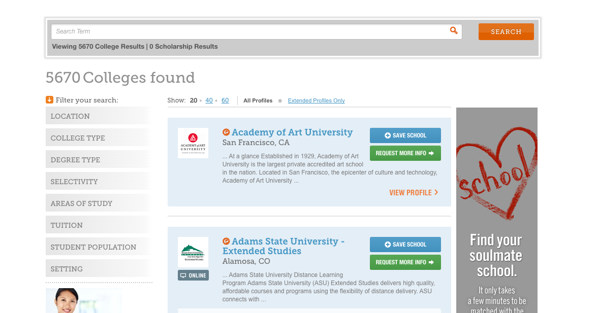 The 3 Best College Finders and Search Tools