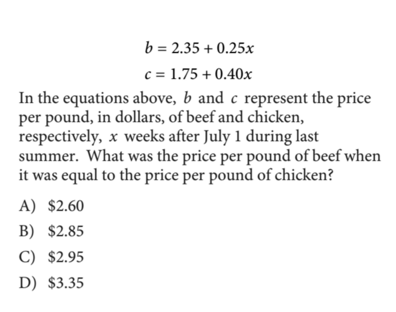 Heart of Algebra: Key Strategies for SAT Math · PrepScholar