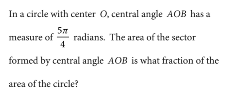 SAT Trigonometry: SOHCAHTOA and Radians