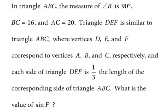 SAT Trigonometry: SOHCAHTOA and Radians · PrepScholar