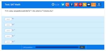 A Massive Collection of Free SAT Practice Tests