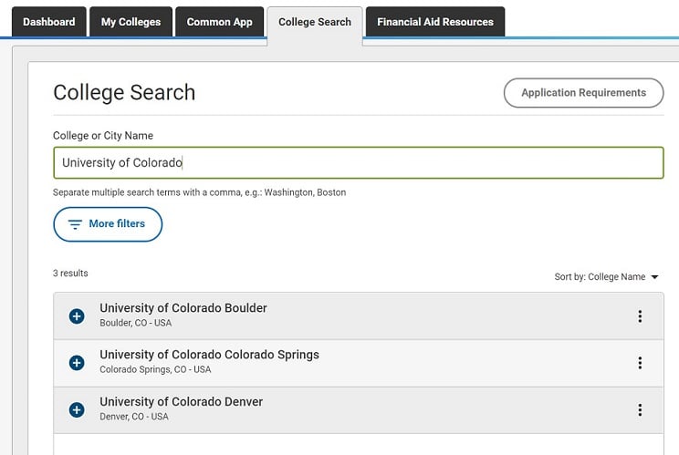 Common App Instructions: How to Add Colleges and More