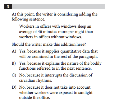 What Is SAT Evidence-Based Reading and Writing?