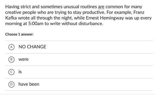 Subject-Verb Agreement on the SAT: Strategies & Practice
