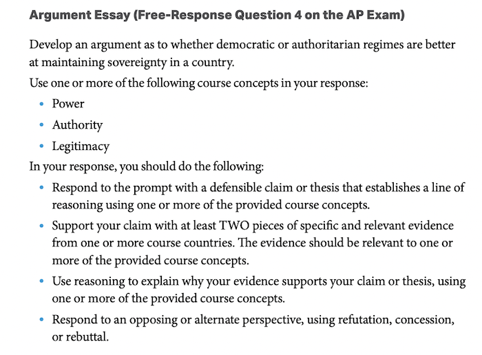 The Complete Guide To The AP Comparative Government And Politics Exam